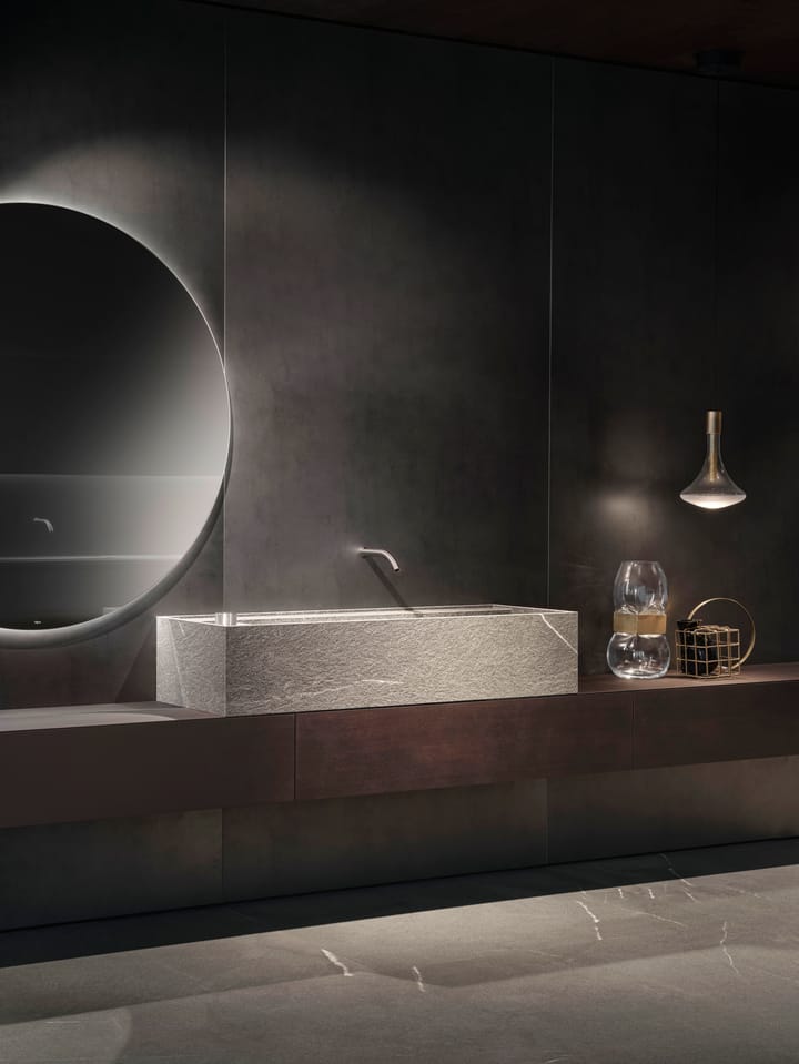 Florim ceramics and Falper design: the Elitique bathroom system