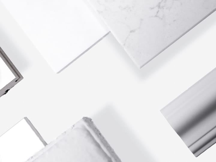 Pantone Colour of the Year 2026: Cloud Dancer according to Material Bank