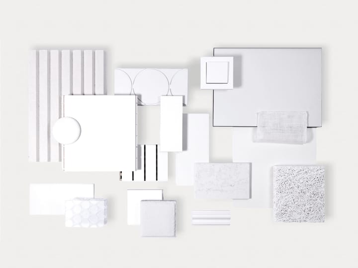 Pantone Colour of the Year 2026: Cloud Dancer according to Material Bank