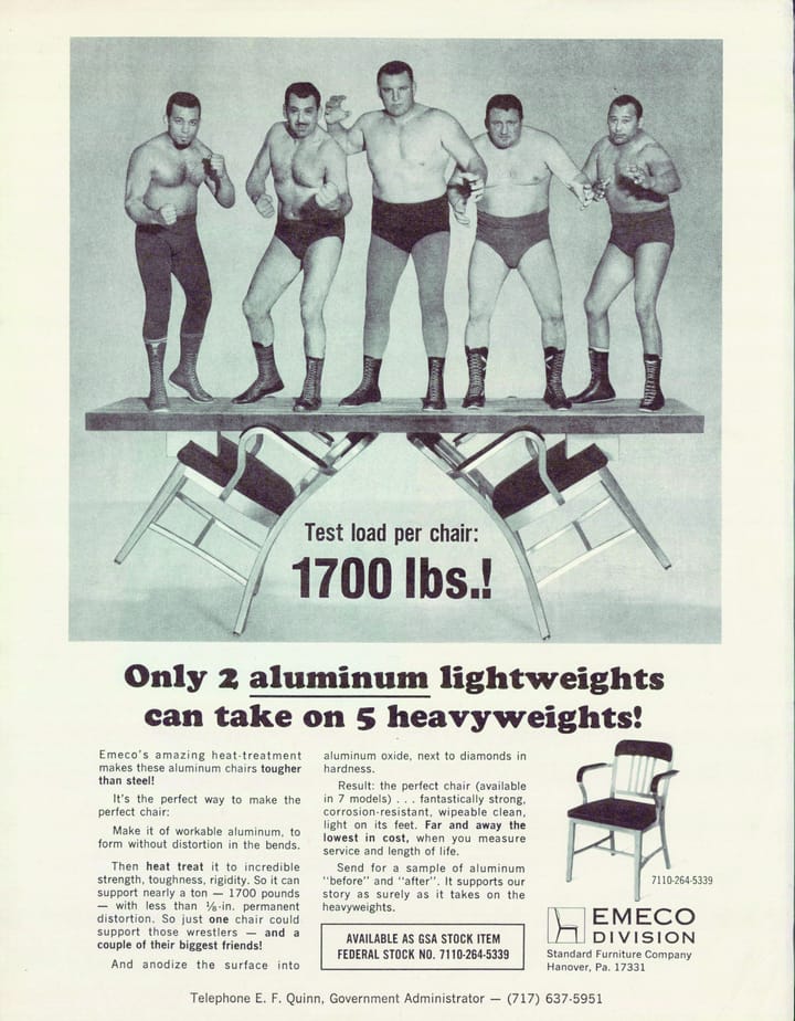 Emeco celebrates 80 years with a modern reissue of classic designs