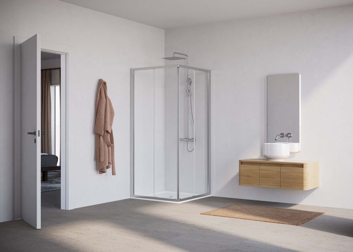 The new prima 2000 shower enclosure by Duka