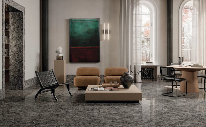 Fiandre ceramic surfaces inspired by moonstone