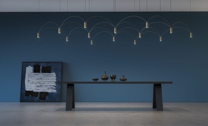 Fabbian decorative lamps in glass and metal