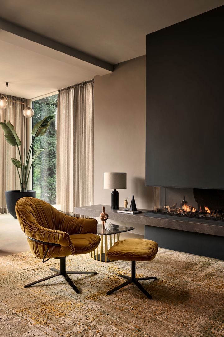 Modern Lounge Chair Designs &Tradition Rely HW104 Lounge Chair
