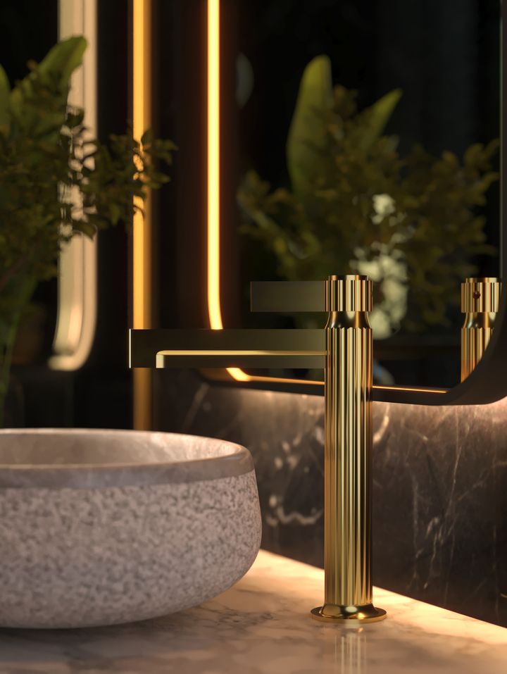Pantheon, the new GRAFF taps collection for bathroom and wellness spaces