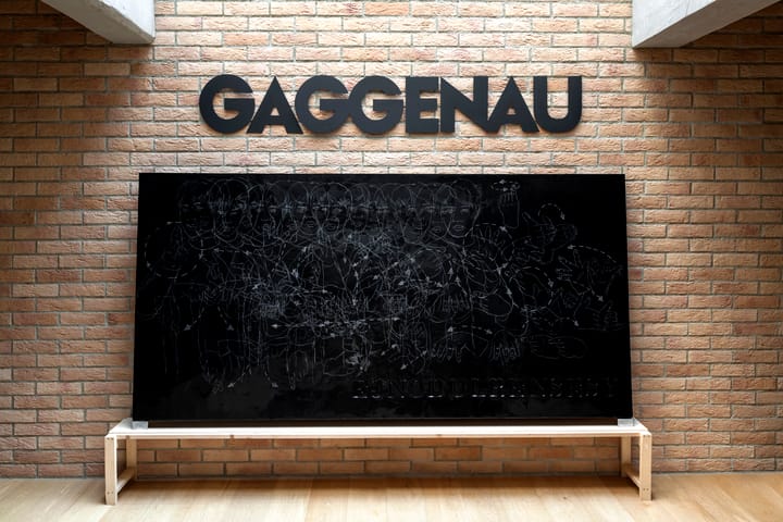 H.H. Lim's solo exhibition in the Gaggenau showroom in Milan