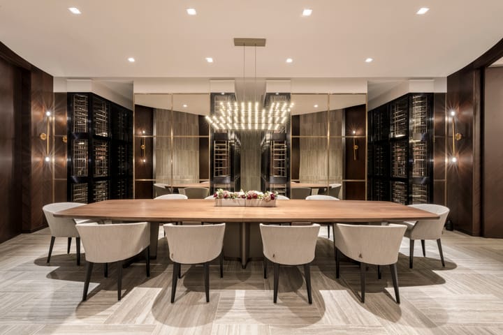 Giorgetti furnishings for 108 Leonard project in New York