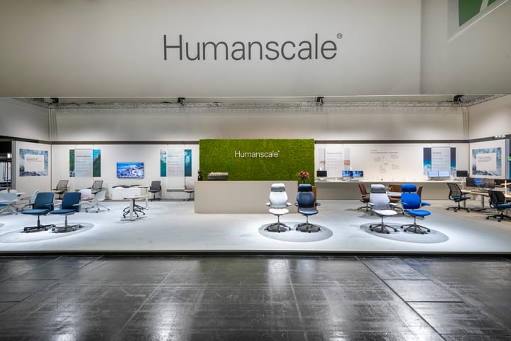 Humanscale: Bürostuhl Path aus Meeresplastik