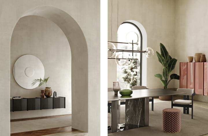Gallotti&Radice furnishings in the "Homescapes, gentle attitude" catalogue