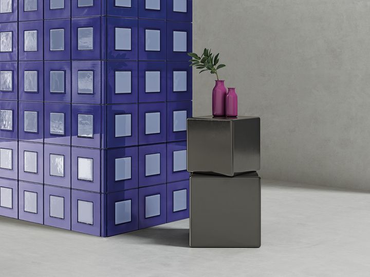 IN & OUT, the modular ceramic wall tile collection by Harmony