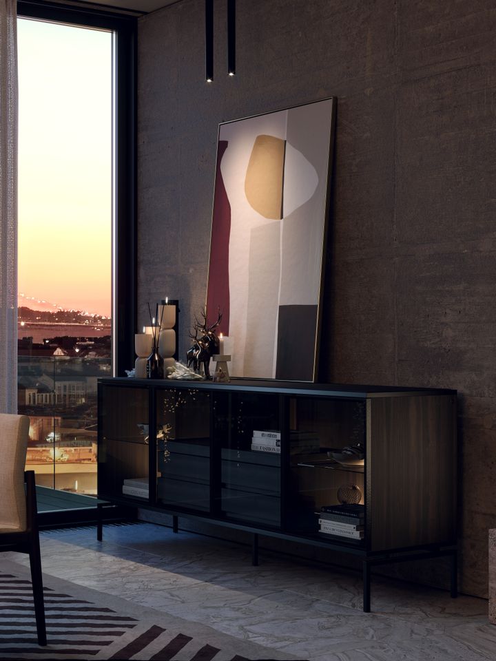 Laskasas offers a series of holiday settings from the living room to ...