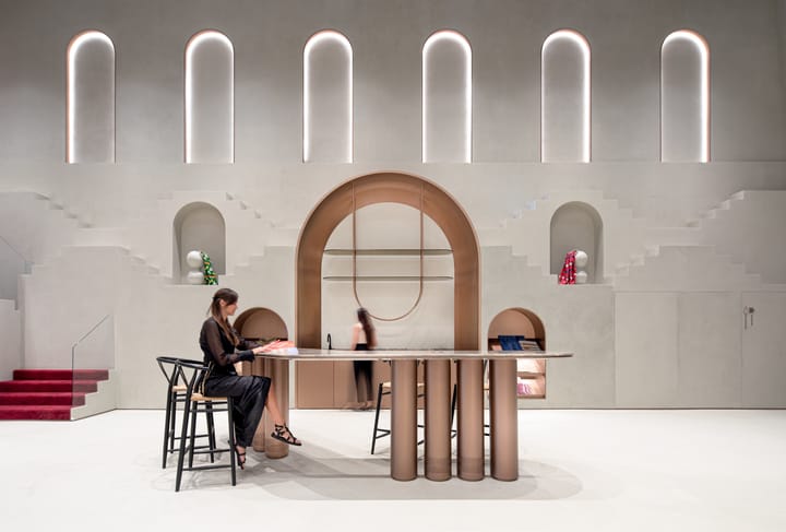 The Jaipur Rugs Dubai showroom designed by Pallavi Dean