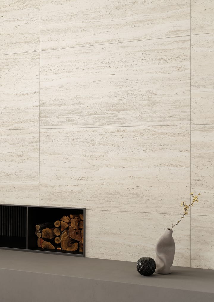 Ceramiche Keope stoneware covering inspired by Travertine