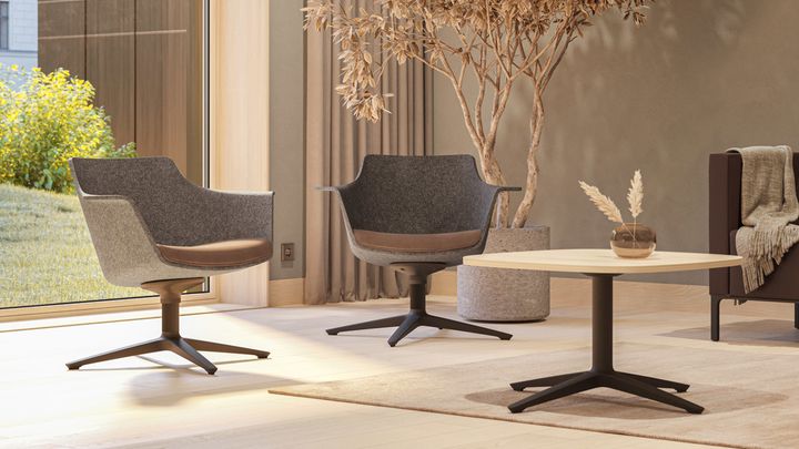 Die Designstühle WOOOM und CoMeet verkörpern die Kunst des Sitzens