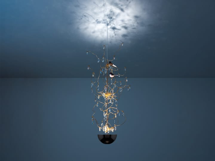 Davide Groppi pendant lamp revisiting the chandelier