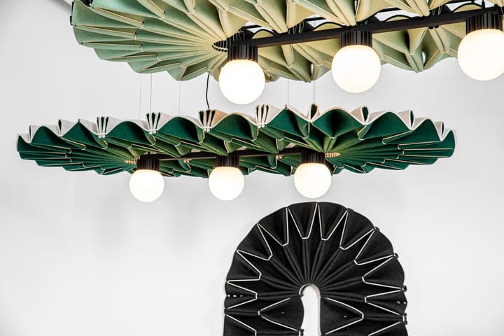 BuzziSpace acoustic lighting collections