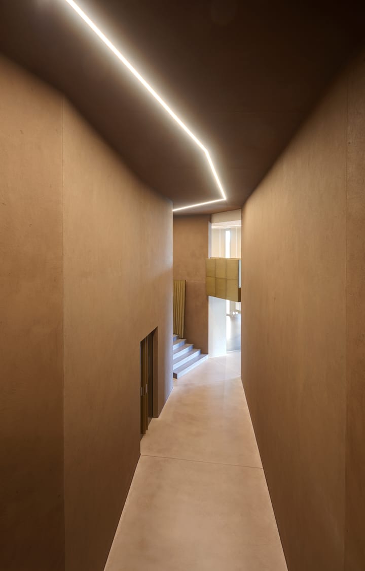 La Calce del Brenta finishes for the new Winery by Leonildo Pieropan