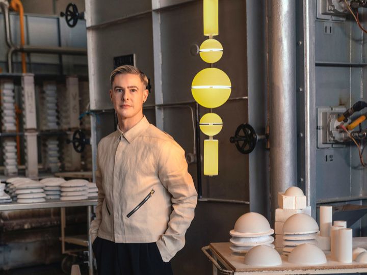 Lee Broom talks about his Cascade lighting collection for Lladró