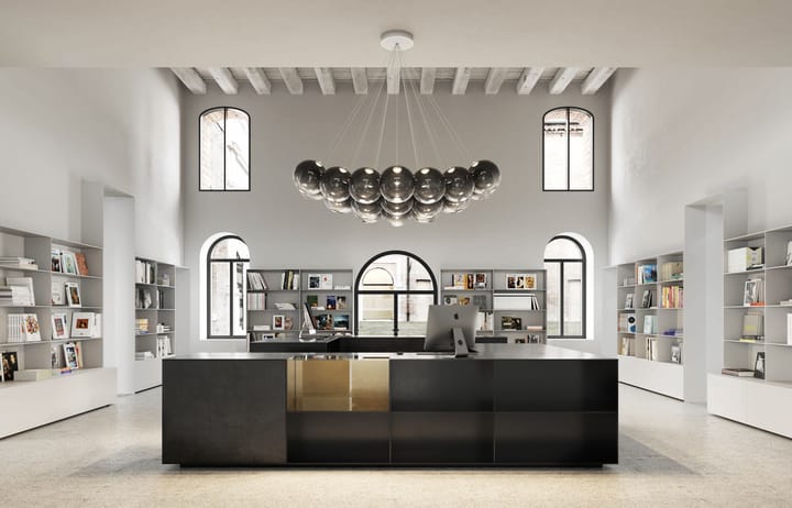 The new Random Cloud suspension lamp by Lodes