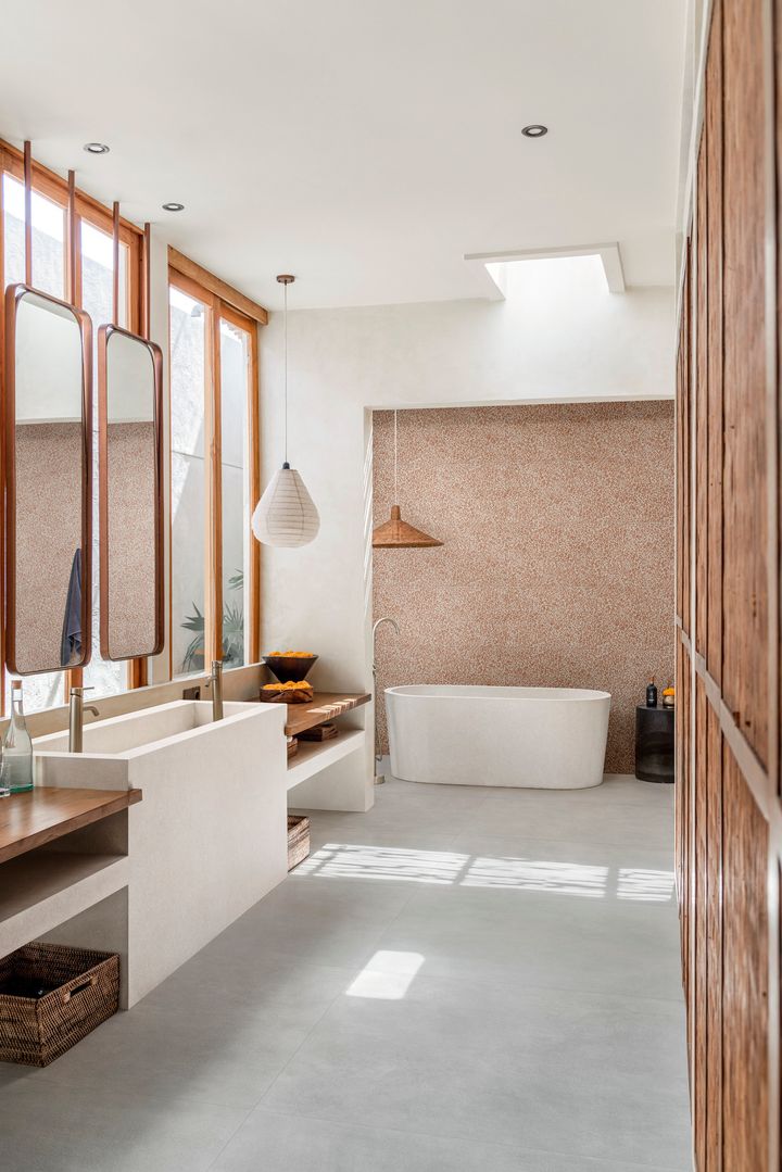 A 'Pressed Clay' effect for the new Marazzi tile collection