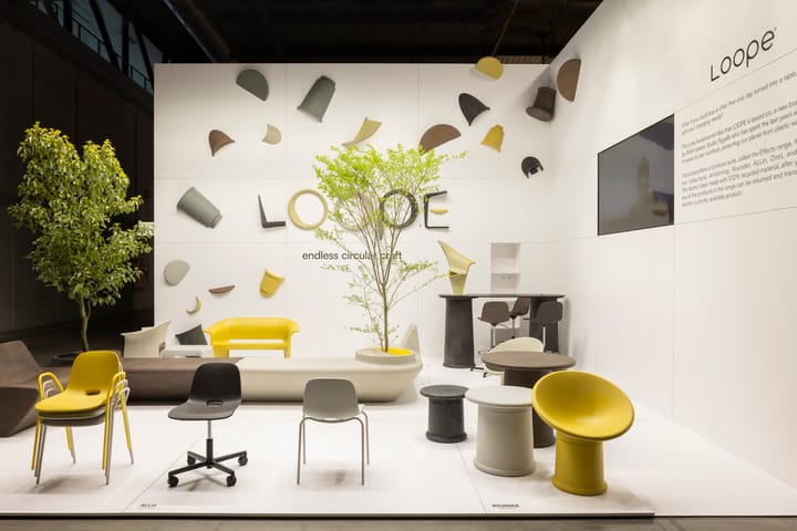 Polish brand LOOPE debuted at Salone del Mobile with the Effects collection