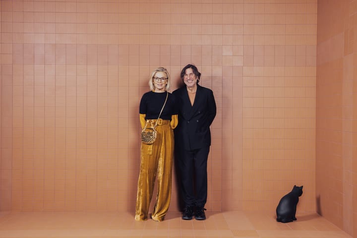 Mutina ceramics and Maurizio Cattelan at Arte Fiera