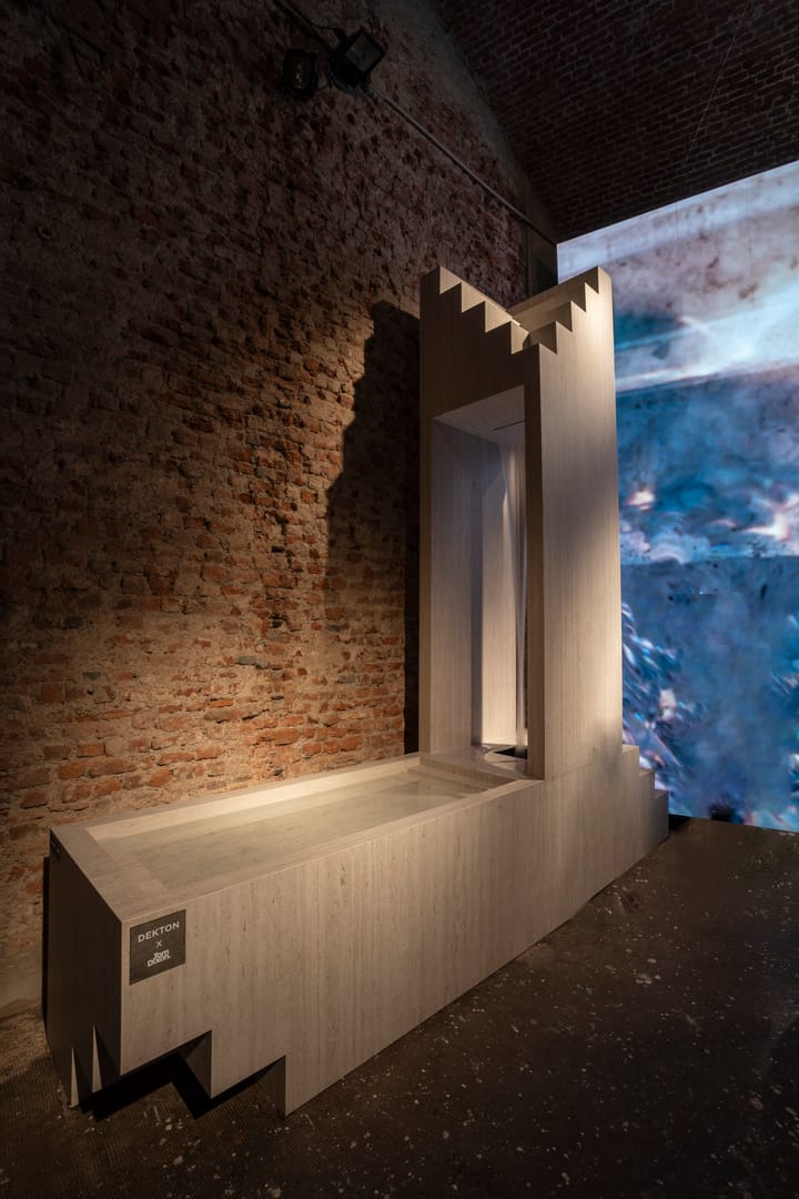 Cosentino's ultra-compact Dekton sheets at MDW 2023 with Metamorphic by ...