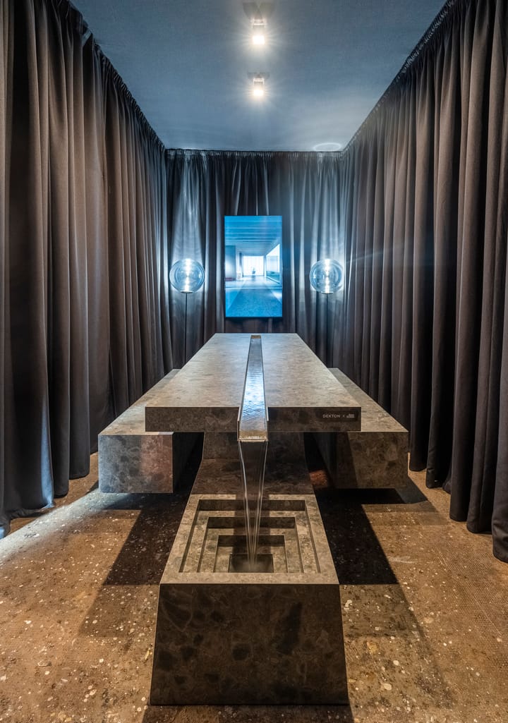 Milano Design Week: Cosentino Dekton-Platten für Tom Dixon Installation