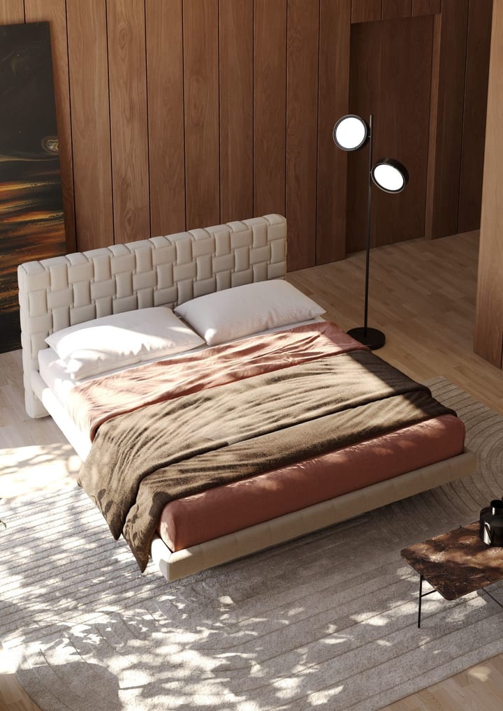 The New Milano Bedding Upholstered Storage Bed