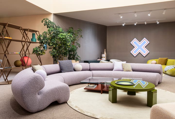 The new Moroso sofa system designed by Patricia Urquiola