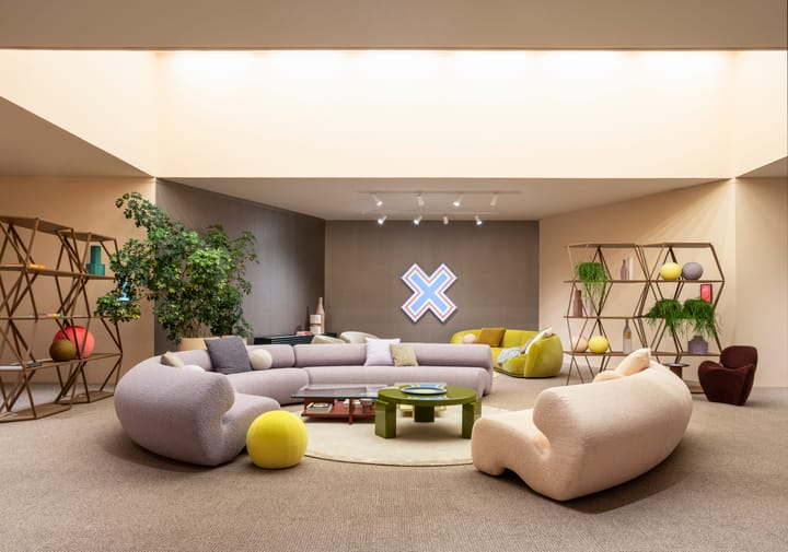 The new Moroso sofa system designed by Patricia Urquiola