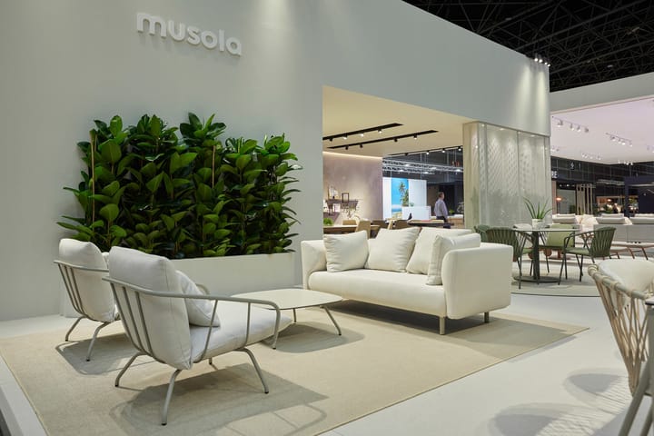 MUSOLA outdoor feeling at IMM COLOGNE 2024 furniture fair
