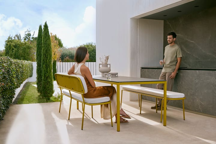 Musola versatile outdoor furniture at the Salone del Mobile.Milano 2024