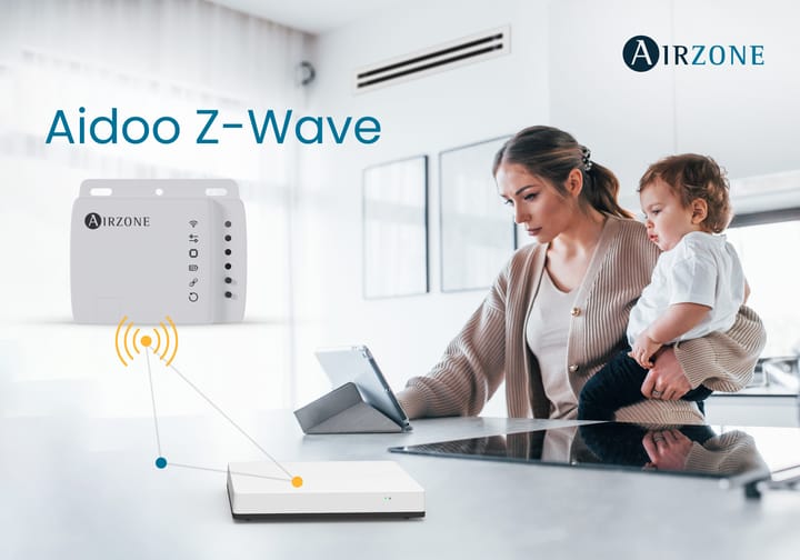 Aidoo Z-Wave Plus di Airzone Airzone a Light & Building