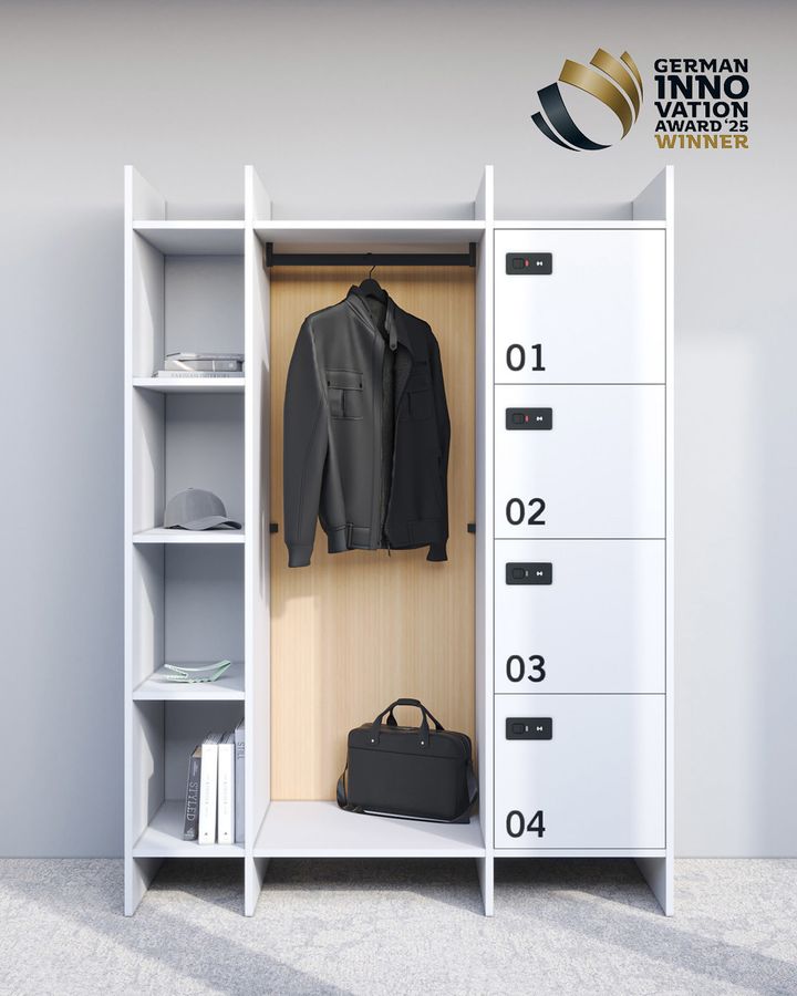 NFC Lock von Bene gewinnt German Innovation Award 2025