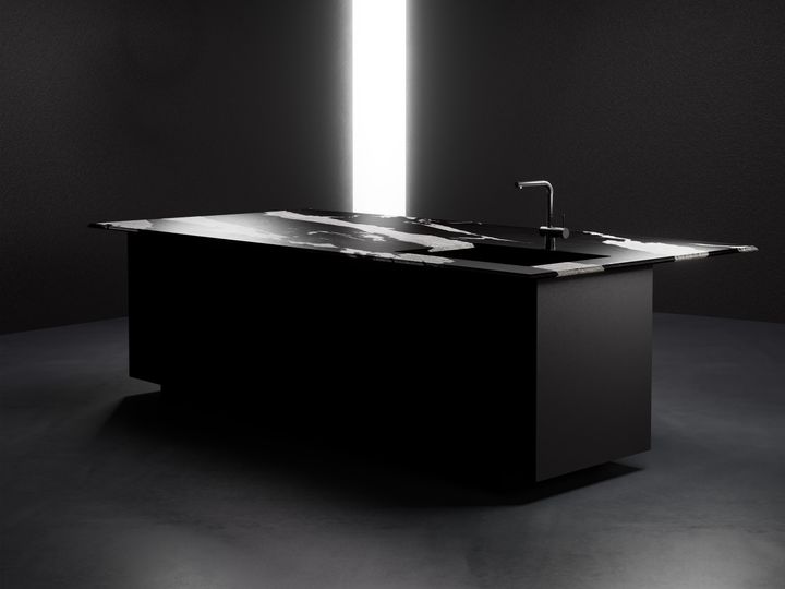 Neolith Iconic Design surfaces made with 3D printing with through-body ...