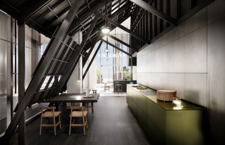 The Architectural Scenarios exhibition dedicated to Valcucine kitchens