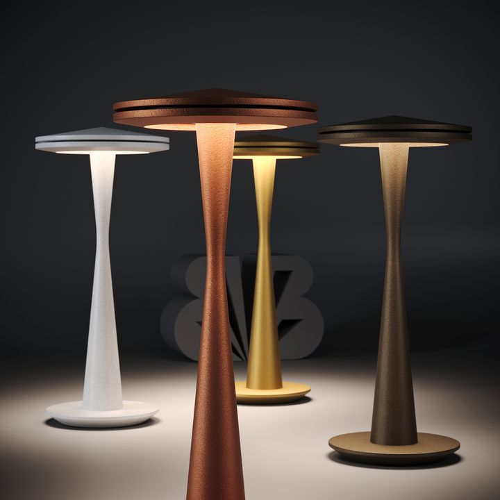 The Buzzi & Buzzi table lamp designed by Michael Vincent Uy