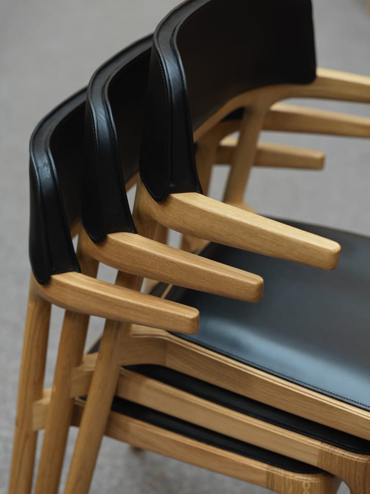Orria solid wood chair by Alki designed by Patrick Jouin