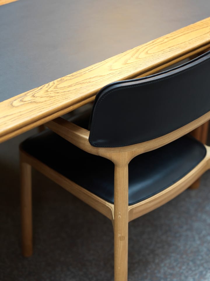 Orria solid wood chair by Alki designed by Patrick Jouin