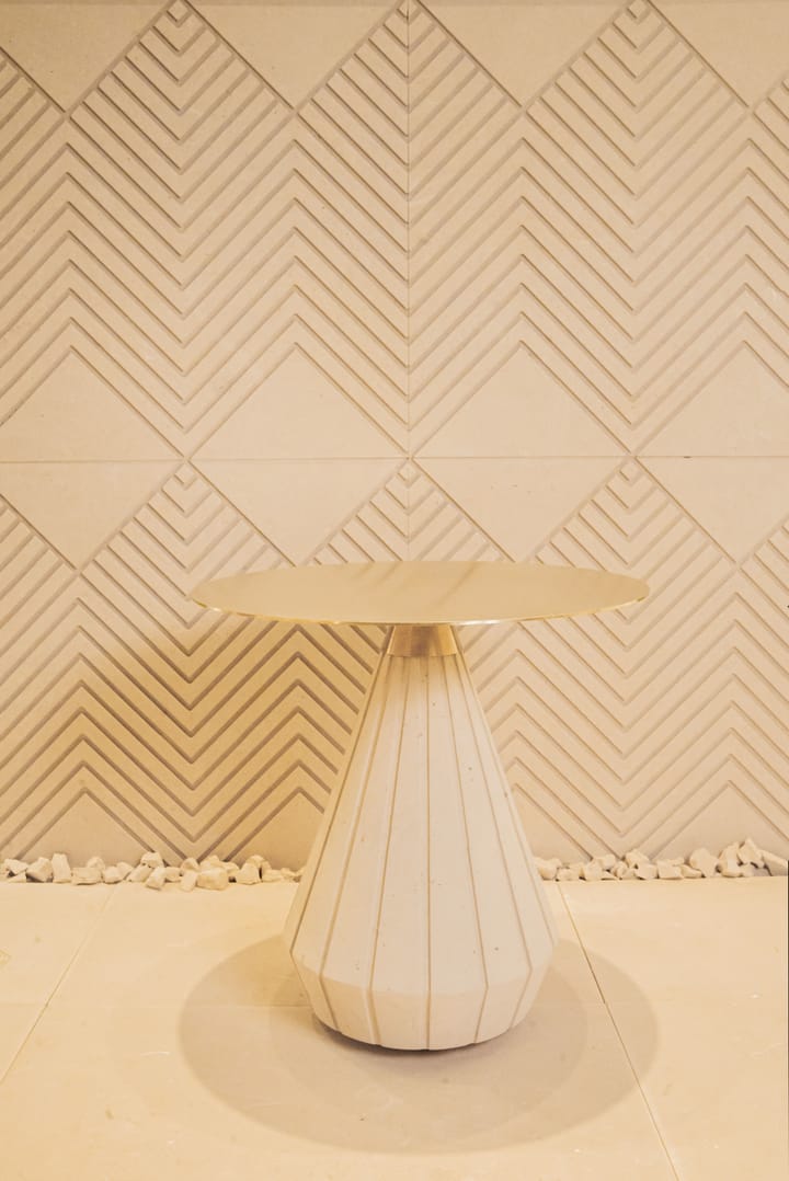 Pimar's Lecce stone at the Salone del Mobile 2023