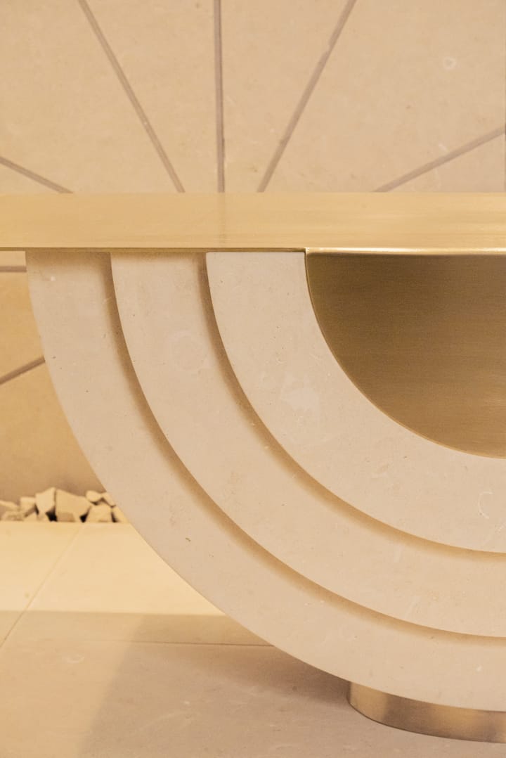 Pimar's Lecce stone at the Salone del Mobile 2023