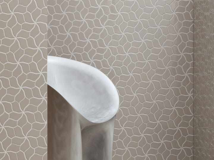 Phenomenon tiles collection designed by Tokujin Yoshioka for Mutina