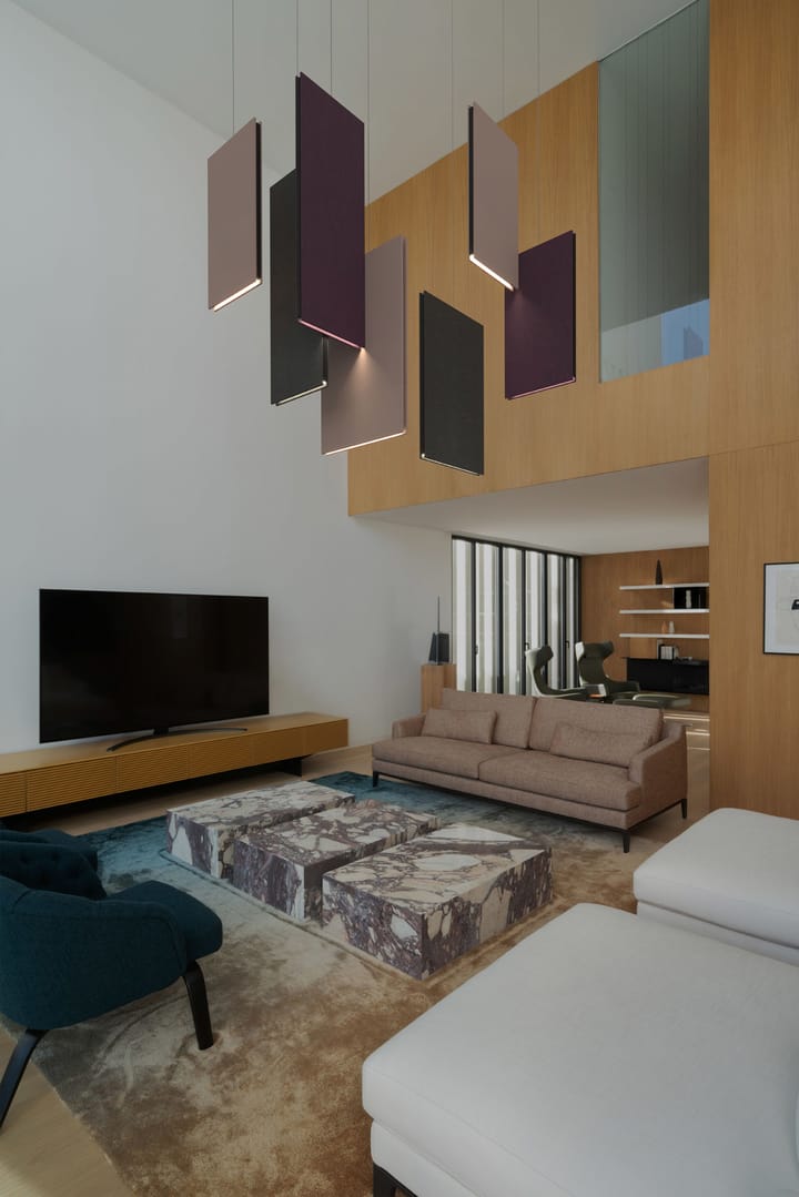 Marc Sadler designs Lullaby acoustic luminaire for Prolicht