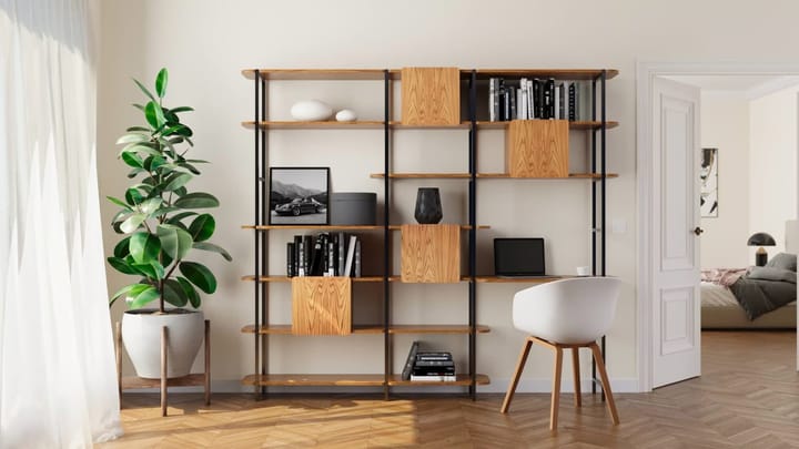 Radis presents the versatile shelving system CRANE designed by Tiina Aavik
