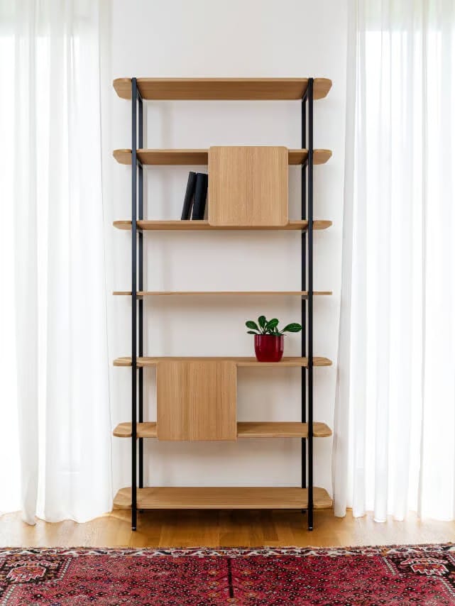 Radis presents the versatile shelving system CRANE designed by Tiina Aavik