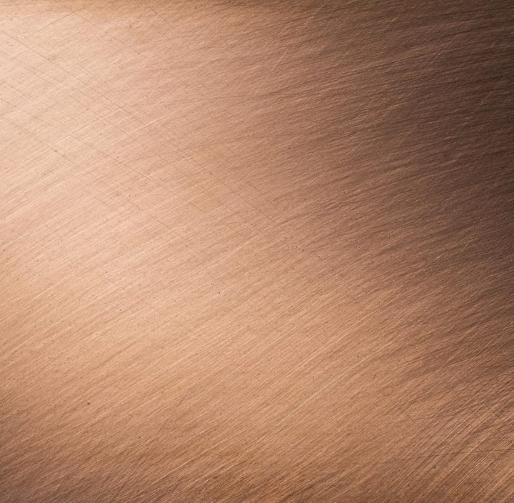 Planium metal coatings in brass, copper and oxidized steel