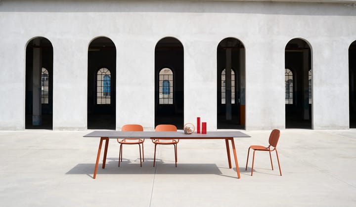 SCAB contract furniture: tables and stools in metal, wood and fabrics