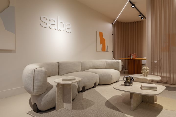 The Saba coffee table by Studiopepe