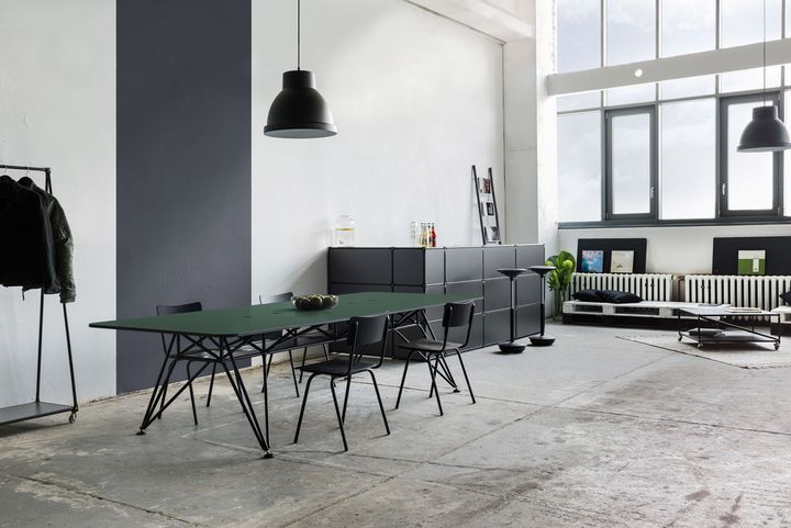System 180 during imm cologne 2024: office furniture at Design Post Köln